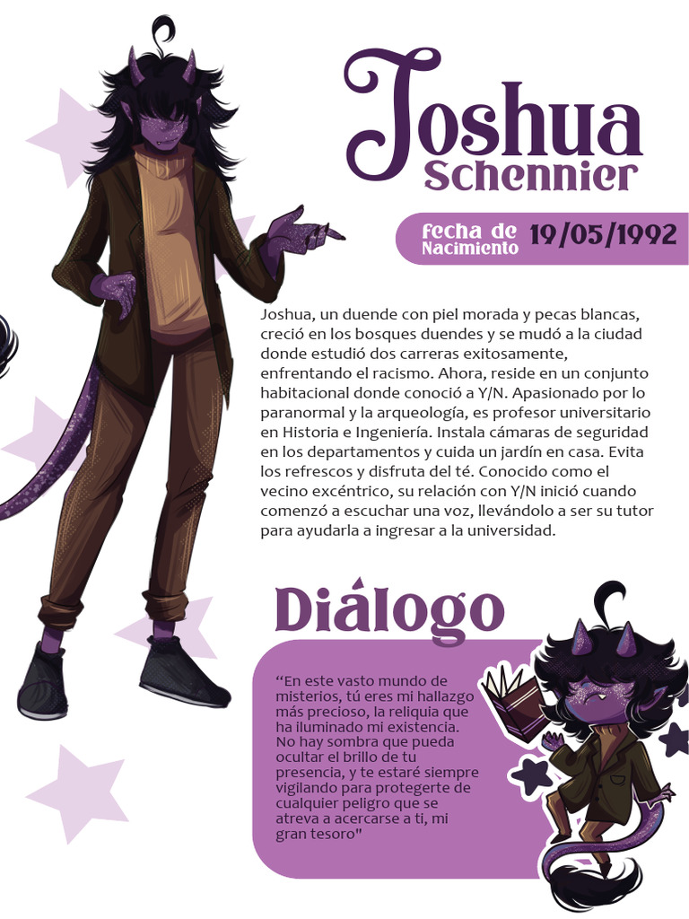 Fichas de personaje | Descargar gratis PDF | Amor