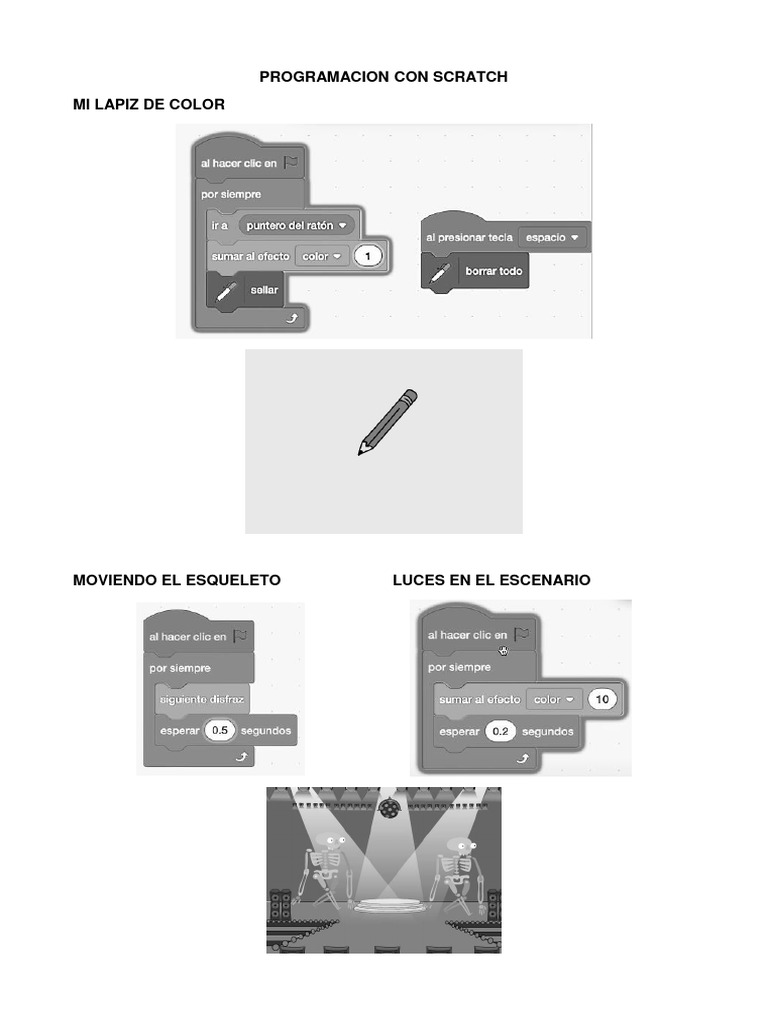 Programacion Con Scratch | PDF