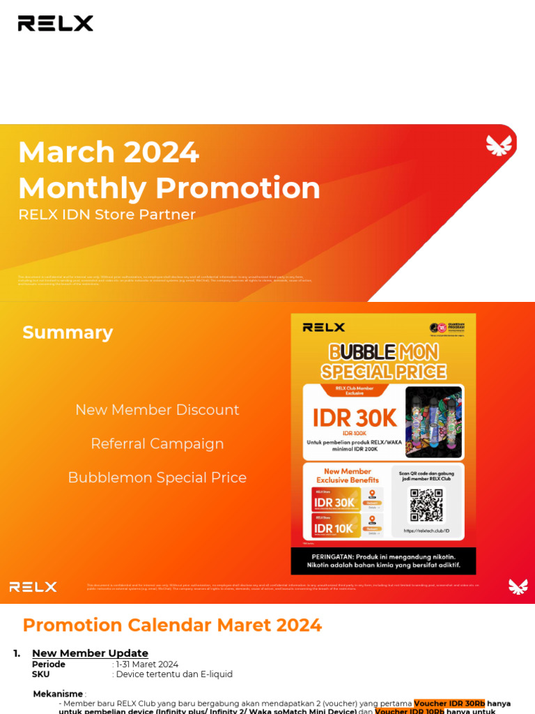Monthly Promottion by Operation Team March 2024 | PDF | Business ...