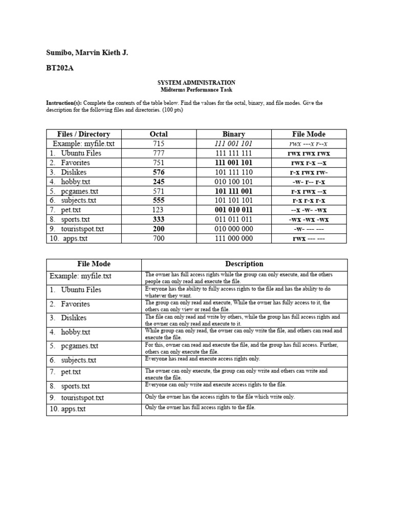 (SAM) Midterm Performance Task | PDF | Text File | Computer Engineering