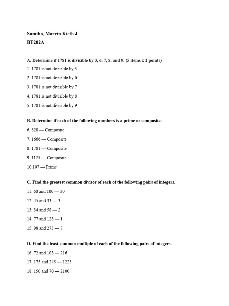 (Discrete Structures) 04 Task Performance 1 - ARG | PDF