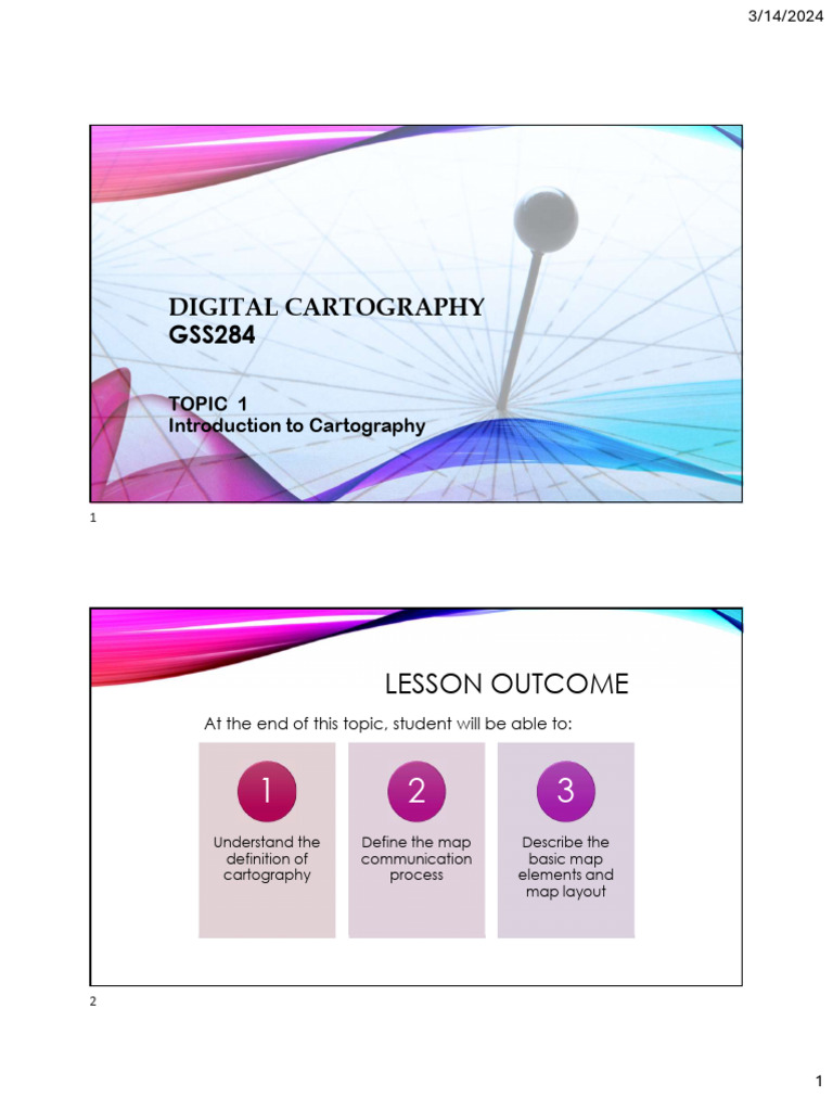 Introduction to Cartography | Download Free PDF | Cartography | Map