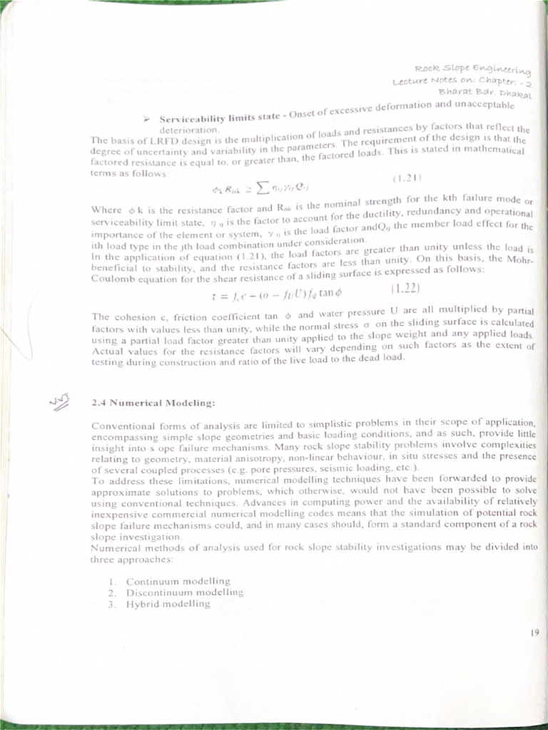 Rock slope engineering 2 | PDF