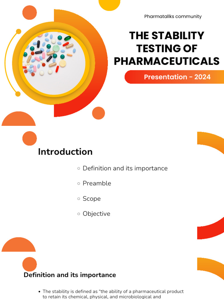 GUIDELINES FOR THE STABILITY TESTING OF PHARMACEUTICALS | PDF | Shelf ...