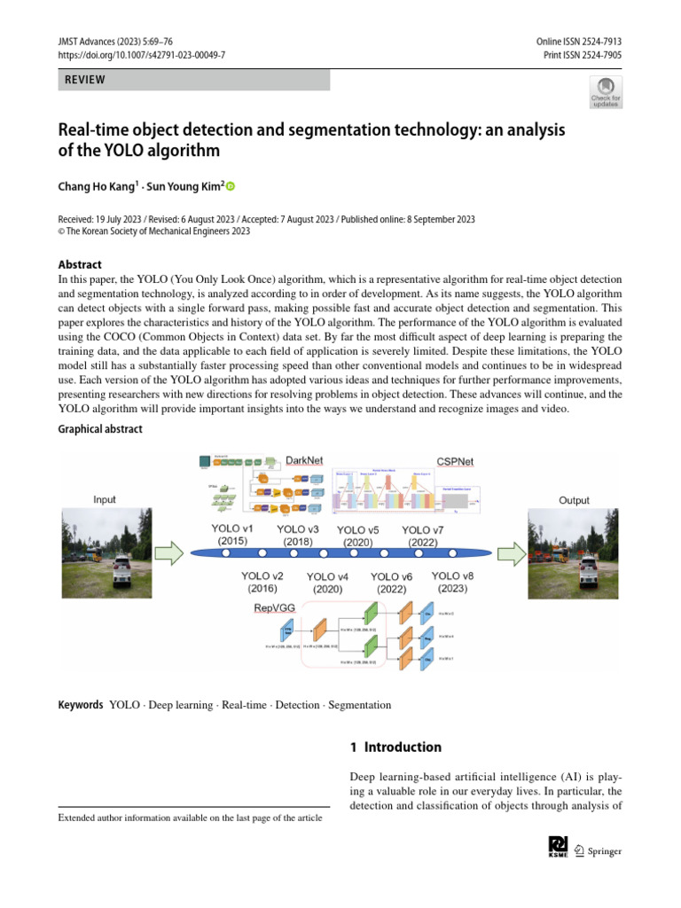 Real Time Object Detection | PDF | Deep Learning | Image Segmentation