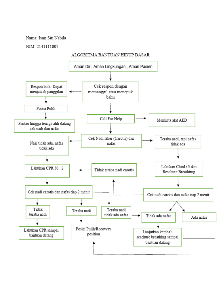 Algoritma BHD dan Triage Awal | PDF