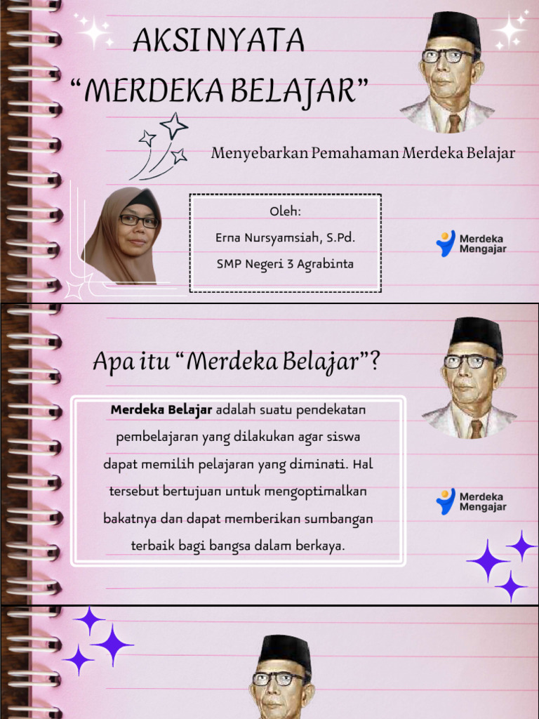 Aksi Nyata Merdeka Belajar Menyebarkan Pemahaman Merdeka Belajar ...