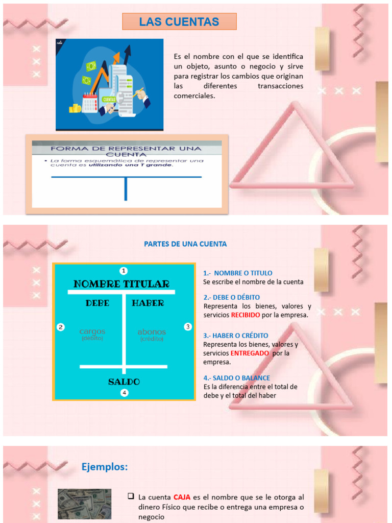 determine las clases de saldo a cada cuenta contable | Descargar gratis ...