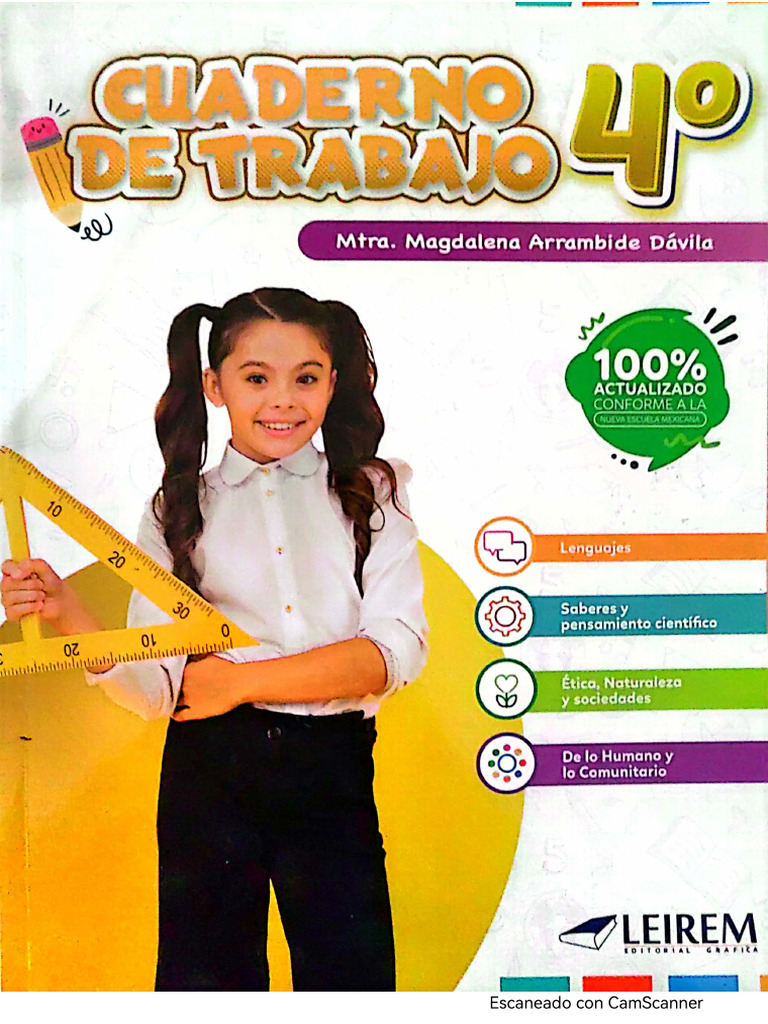 Cuaderno Trabajo 4to Grado (Parte 1) | PDF