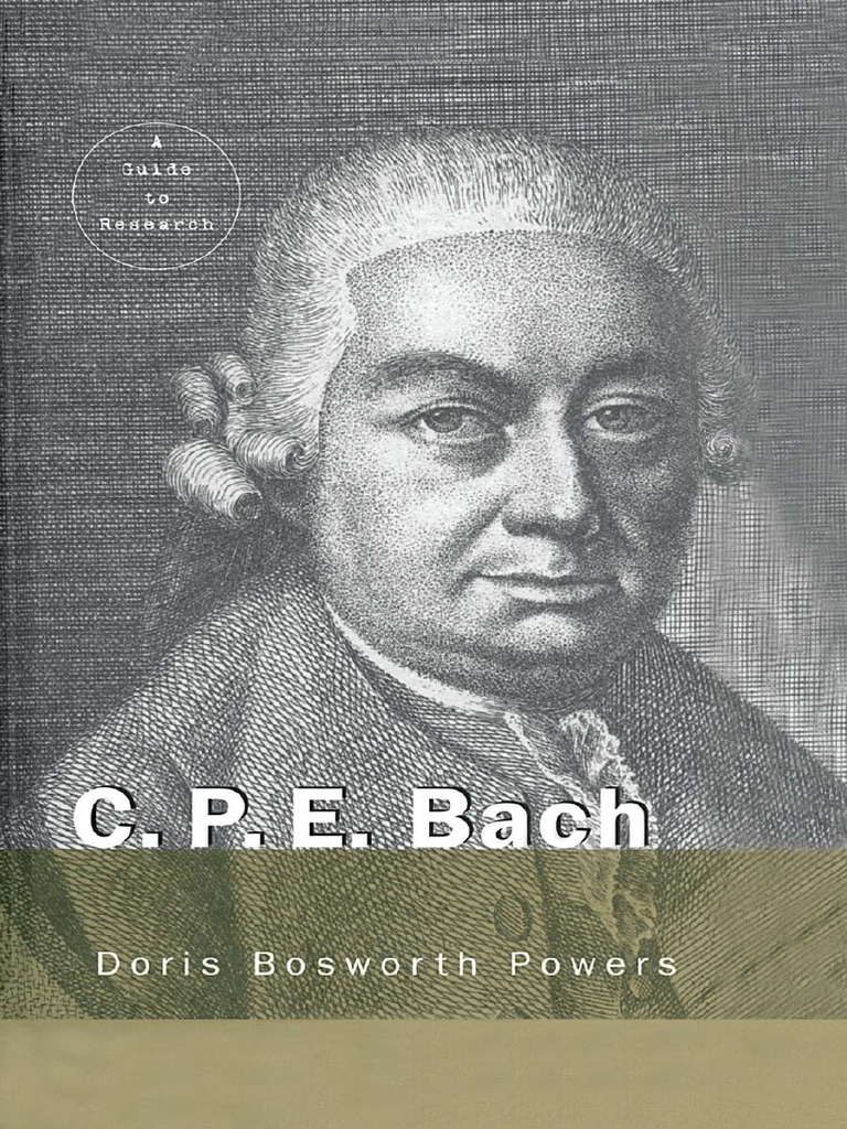 Carl Philipp Emanuel Bach A Guide to Research | Download Free PDF | Orchestras | Johann ...