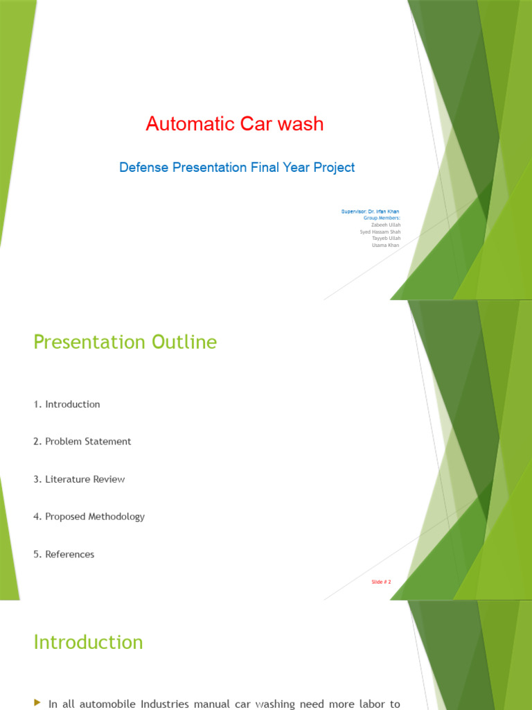 Automatic Car Wash Pdf Programmable Logic Controller Automation