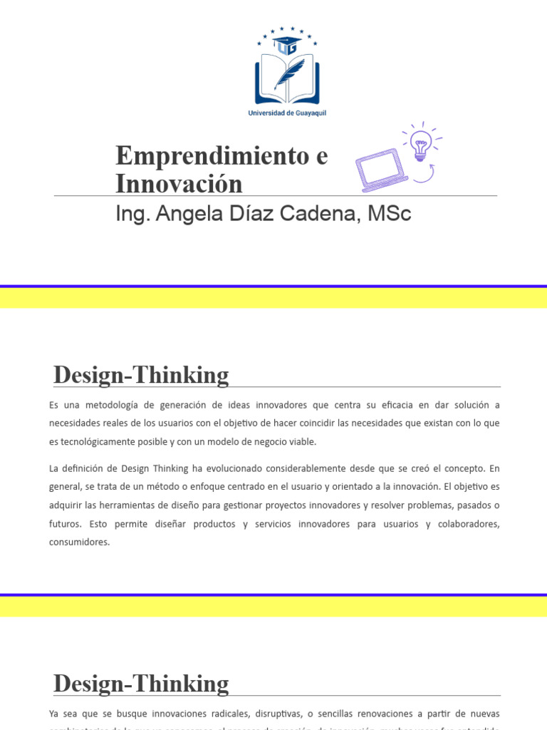 2.4 Design Thinking | PDF | El pensamiento de diseño | Pensamiento