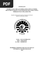 Sintak Model Pembelajaran Deep Learning | PDF