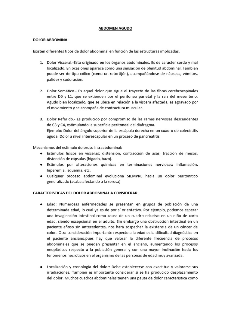 Distensión abdominal en bebés: guía pediátrica | PDF | Abdomen ...