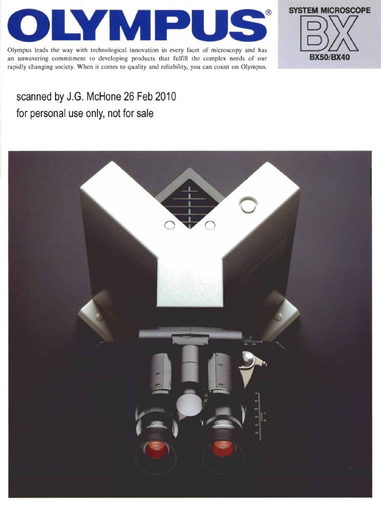 BX50 BX60 Brochure | PDF