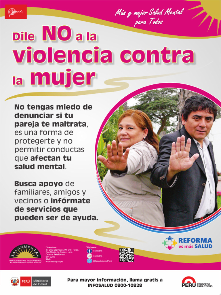 afiche NO VIOLENCIA | PDF