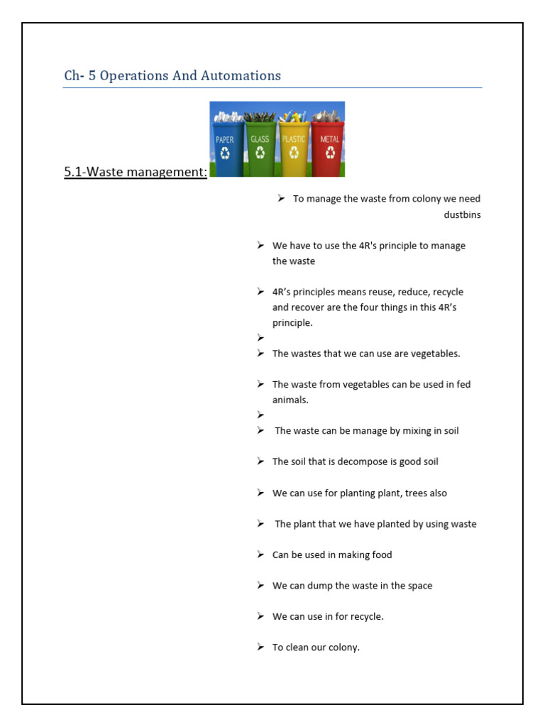 CH - 5 Operations and Automations NASA | PDF | Emergency Evacuation ...