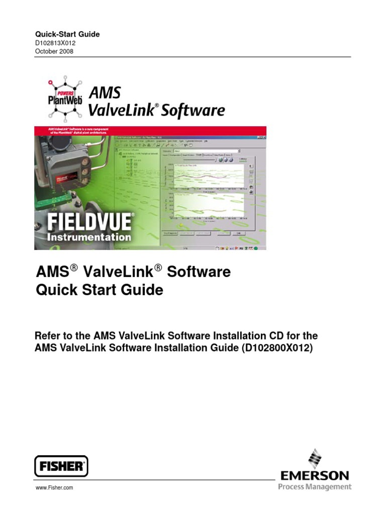 AMS ValveLink Software Quick Start Guide | PDF | Login | Icon (Computing)