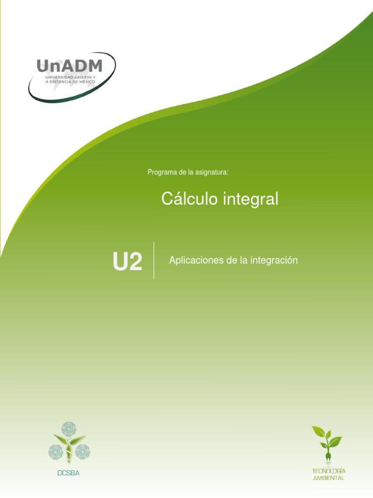 TCIN_U2_Contenido | PDF | Integral | Volumen
