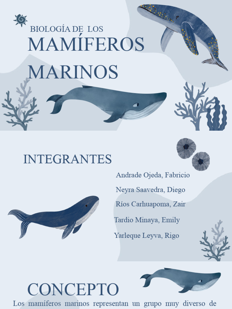 Biologia de Mamiferos Marinos | PDF | Mamíferos | Pinnípedo