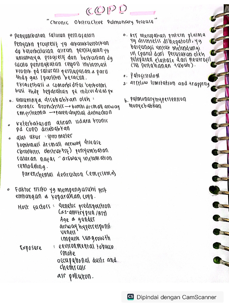 Catatan Copd | PDF