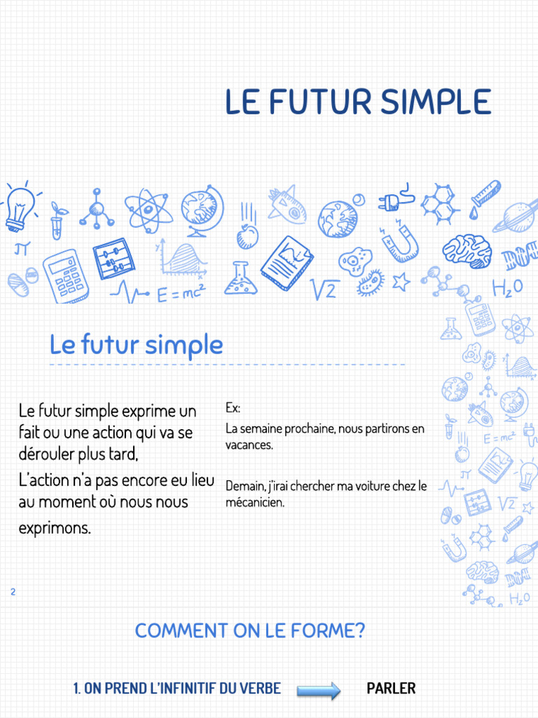 Comprendre le futur simple en français | PDF