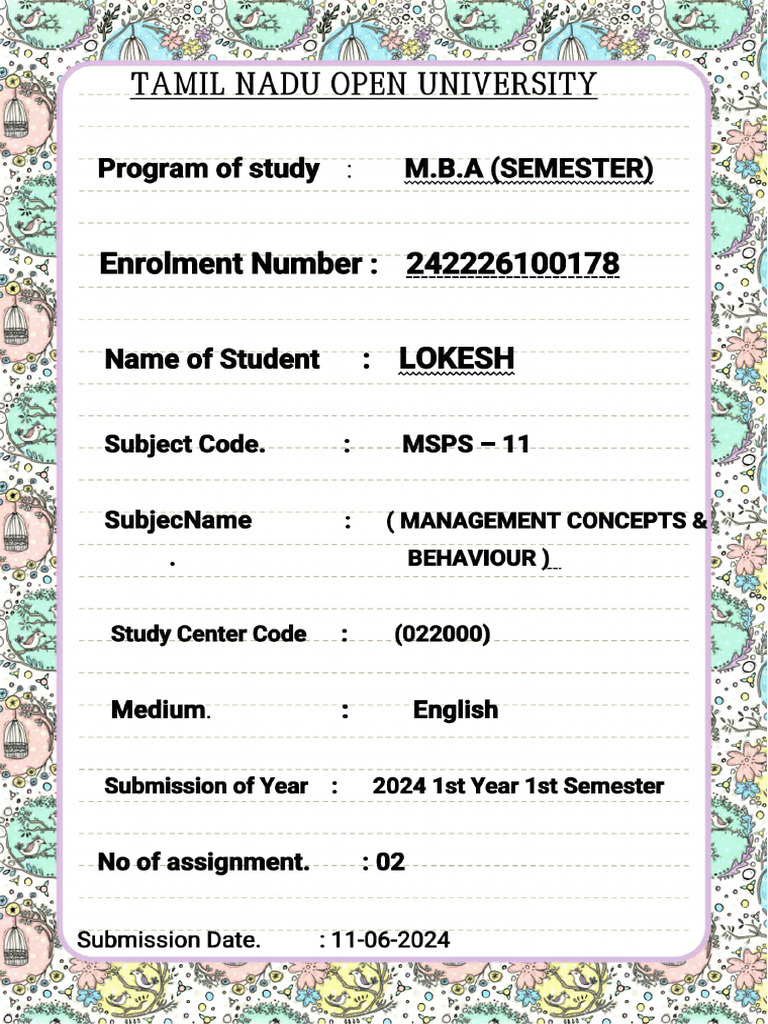 Management Concepts 2 | PDF