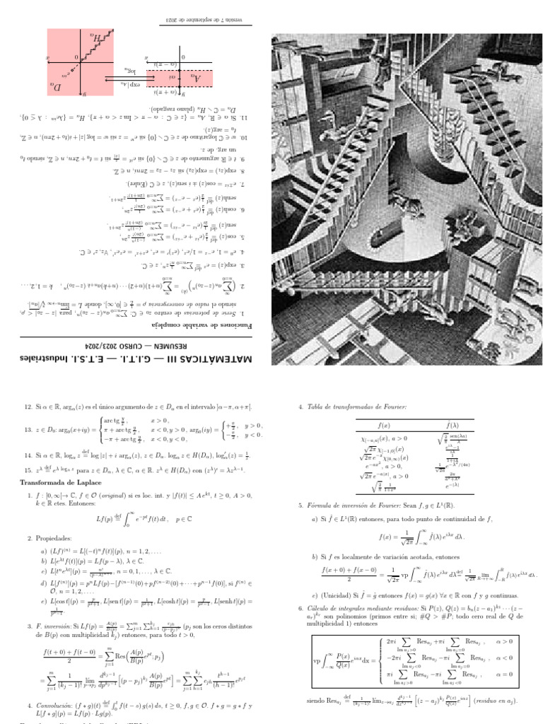 Resumen Matematicas III Cuadernillo | PDF | Ecuaciones | Sustracción