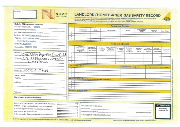 Citra Gas Cert | PDF