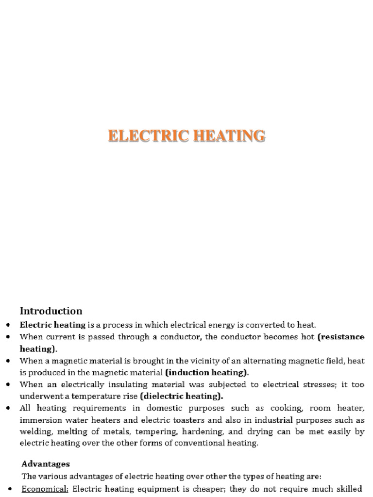 Heating Slides | PDF