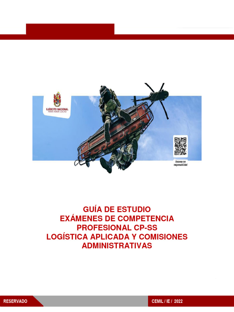 GUIA EXAMEN LOGISTICA APLICADA CP - SS - Unlocked | PDF | Militar | Logística