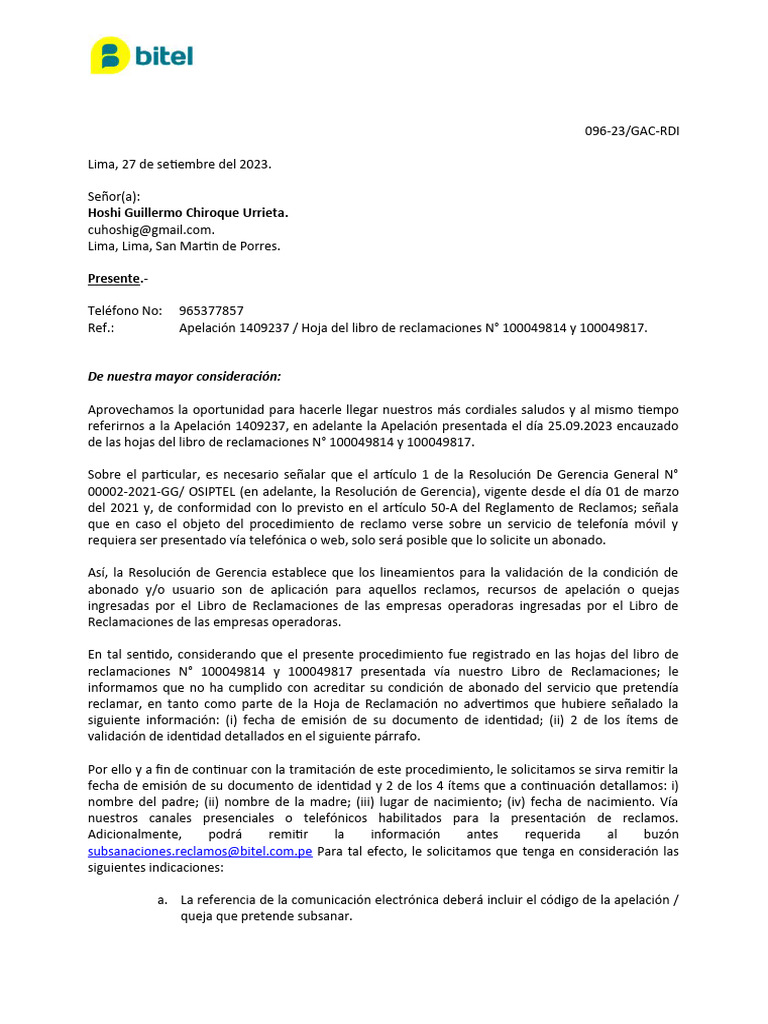 UTF-8 - Q - 6.6 - Carta - de - Apelaci C3 B3n - Inadmisible - 1409237 ...