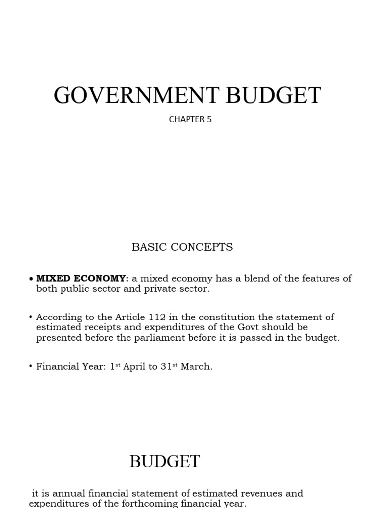 Government Budget | PDF | Government Budget Balance | Taxes