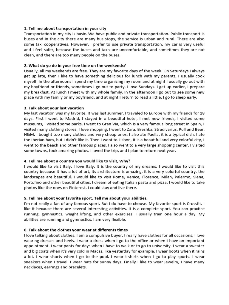 Speaking A2 | PDF | Smartphone