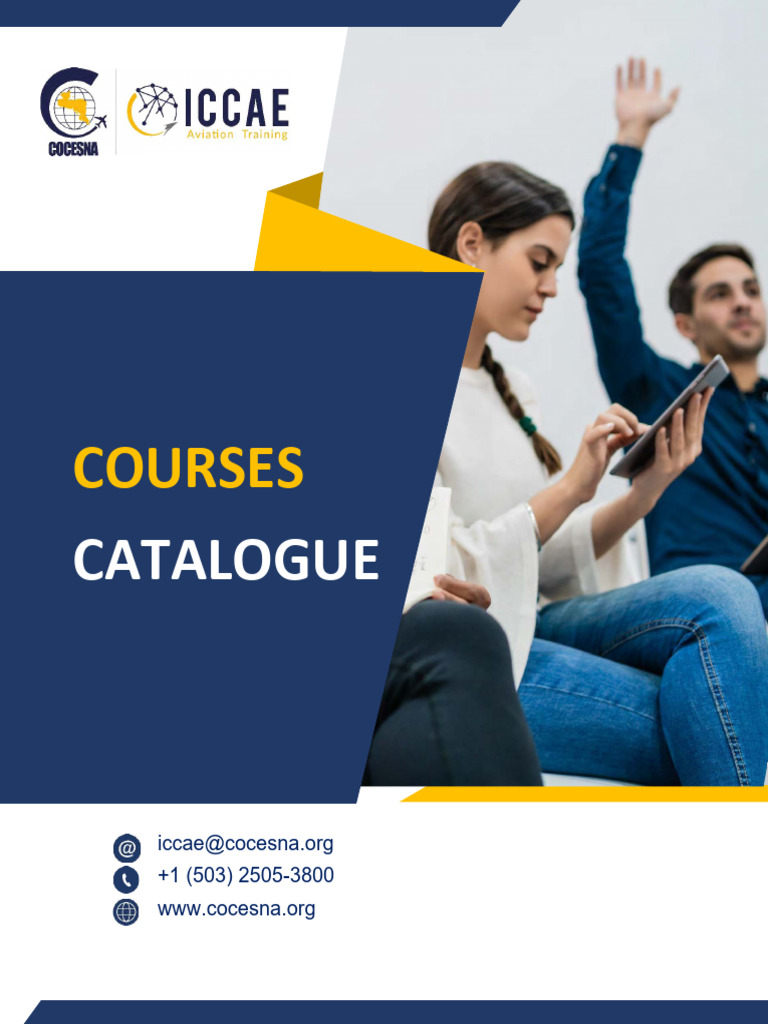 Courses Catalogue ICCAE | PDF | Air Traffic Control | Federal Aviation ...