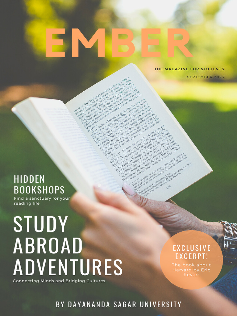 Engrossing Literary Magazine Cover | PDF