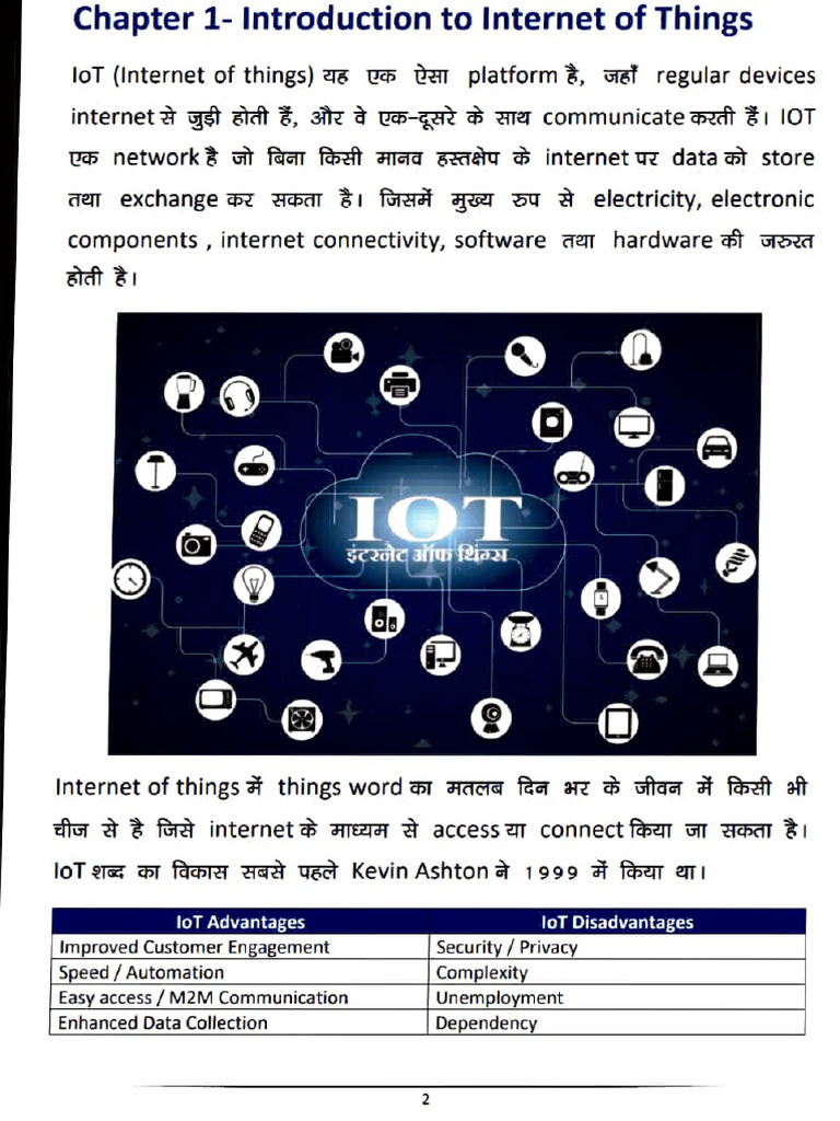 Iot Chapter 1 | PDF
