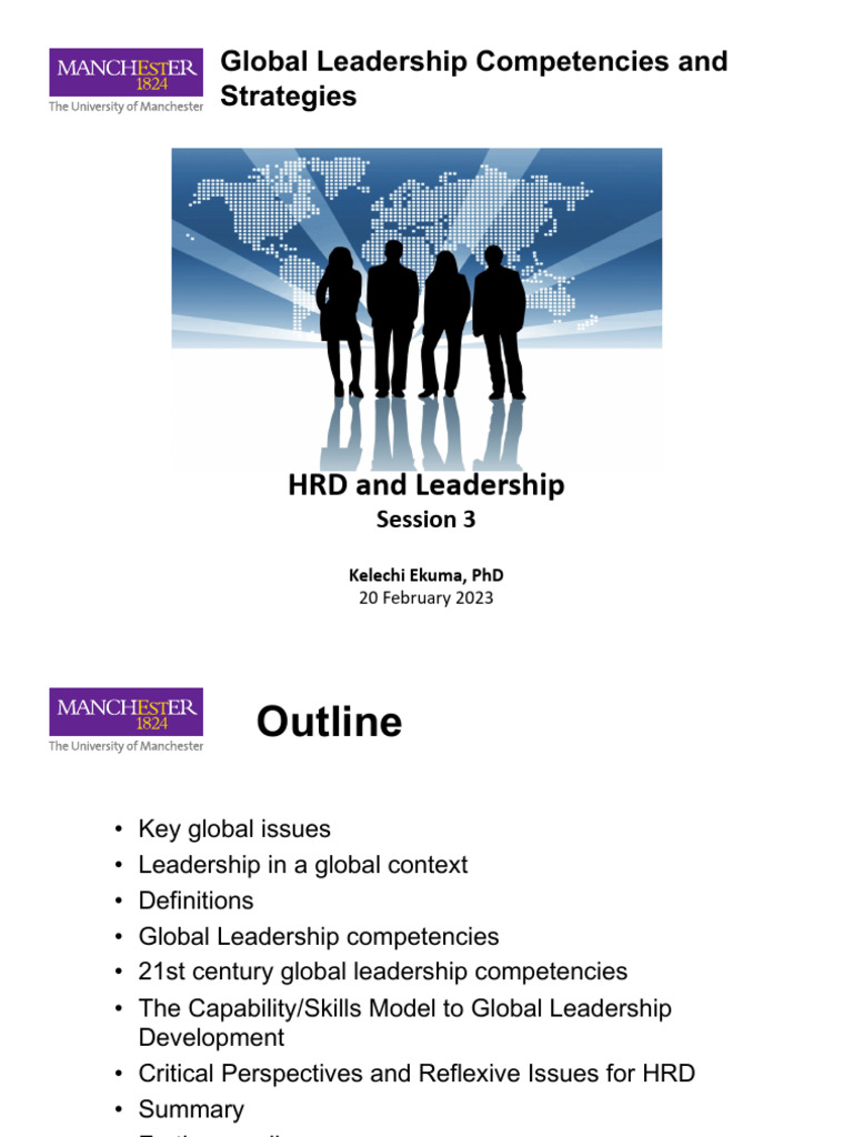 HRDL - Session 3 - Global Leadership Competencies-2 | PDF | Leadership ...