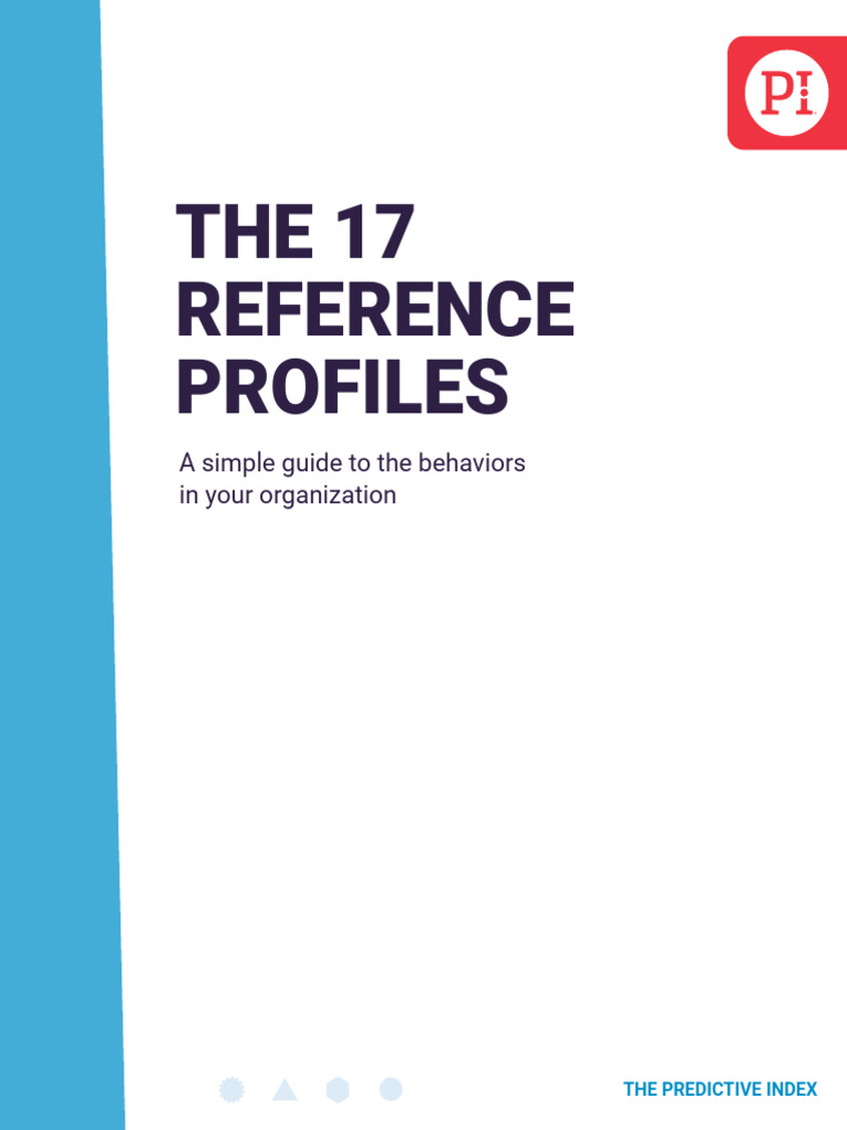 17-Reference-Profiles-Guide_2022-full | PDF | Decision Making | Risk