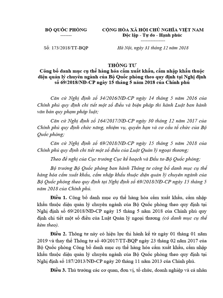 173 2018 TT-BQP | PDF