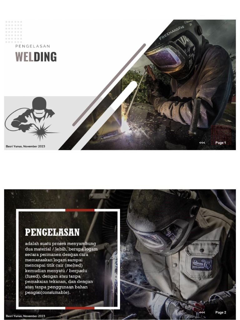Welding Safety - Bahasa | PDF