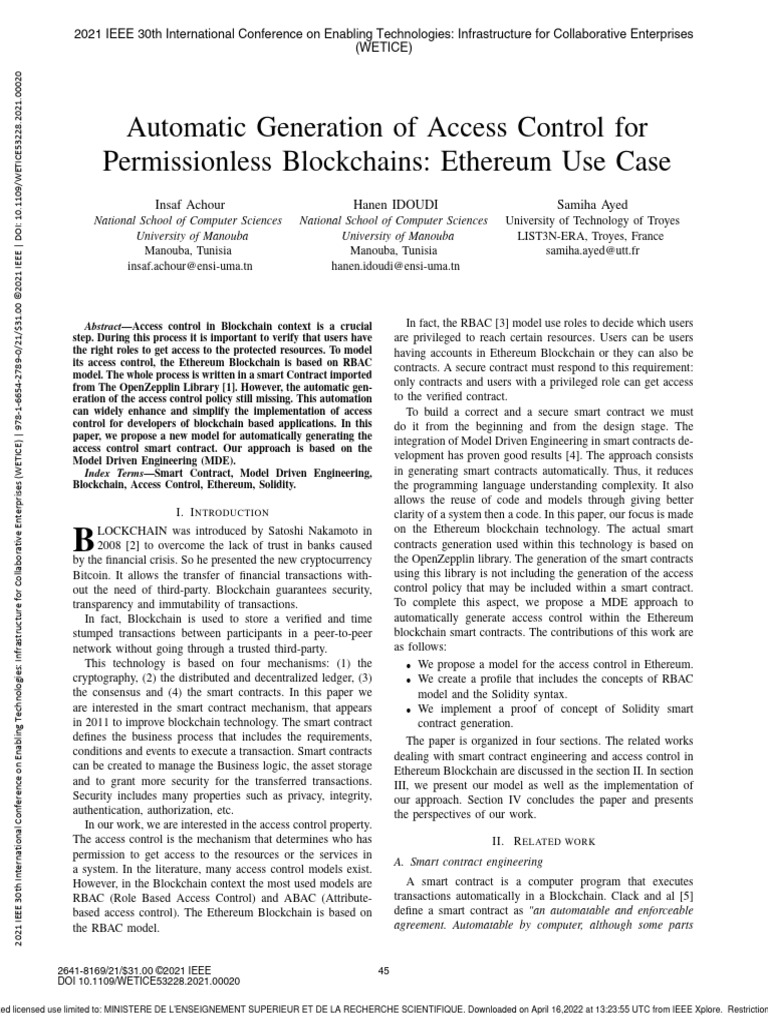 Automatic_Generation_of_Access_Control_for_Permissionless_Blockchains ... Automatic_Generation_of_Access_Control_for_Permissionless_Blockchains ...