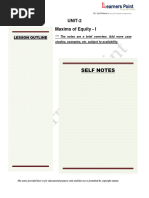 Iustus Error Study Notes | PDF | Legal Concepts | Common Law