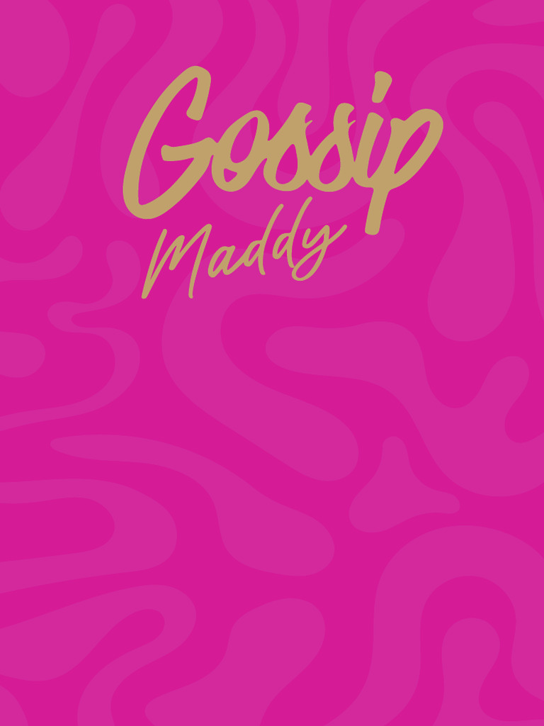 Portada Cuaderno Welcome Kit Maddy - Gossip | PDF
