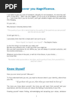 Demartini Value Determination Process | PDF | Psychological Concepts