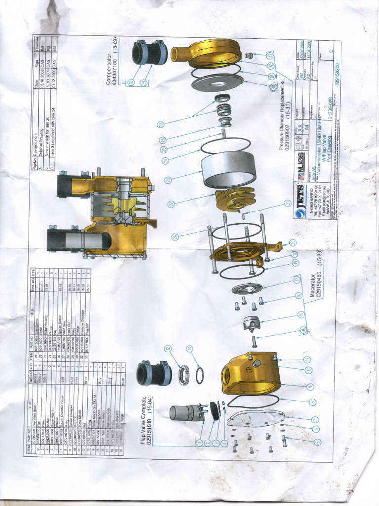 Vista Explodida Bba de Vacuo | PDF