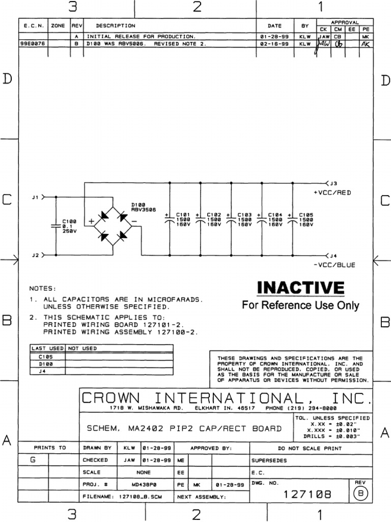 MA2402 Cap Rectifier 127108_B | PDF
