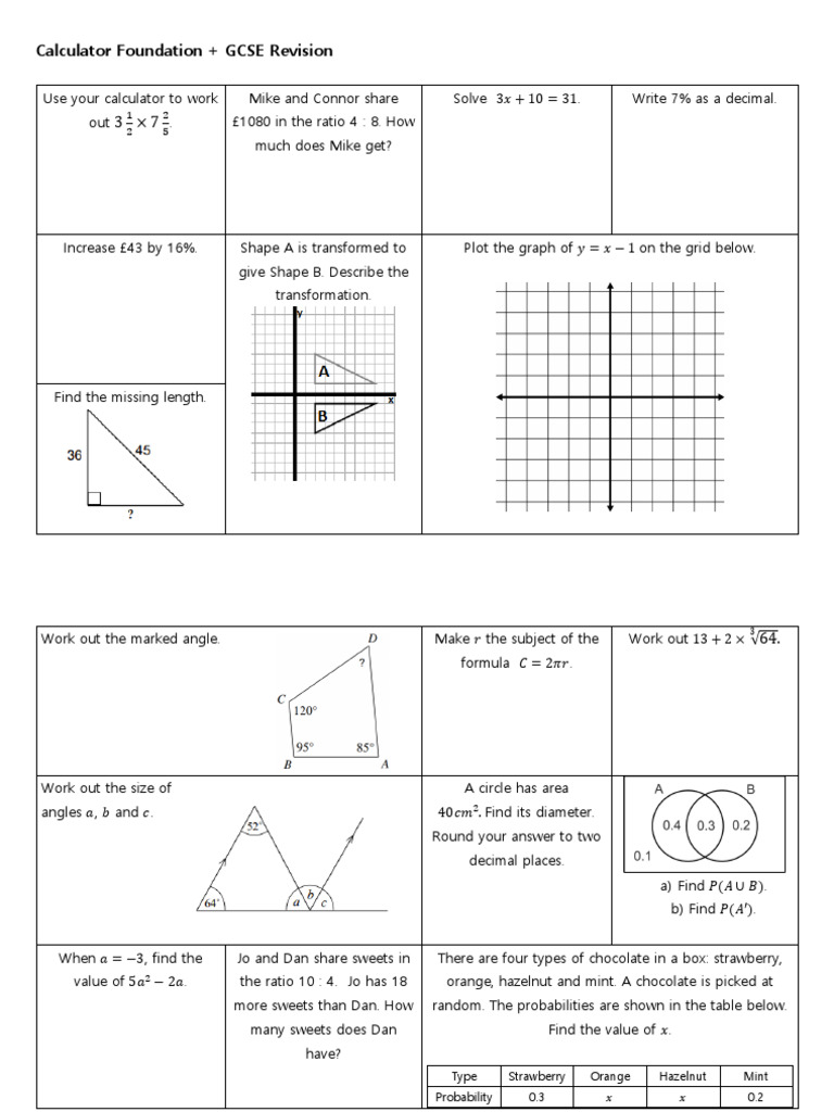 Calculator Foundation Plus | PDF | Area | Triangle