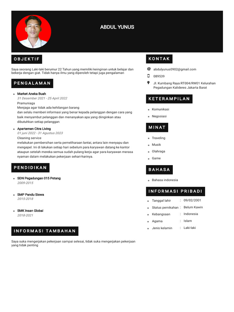 Berkas PDF Abdul Yunus | PDF