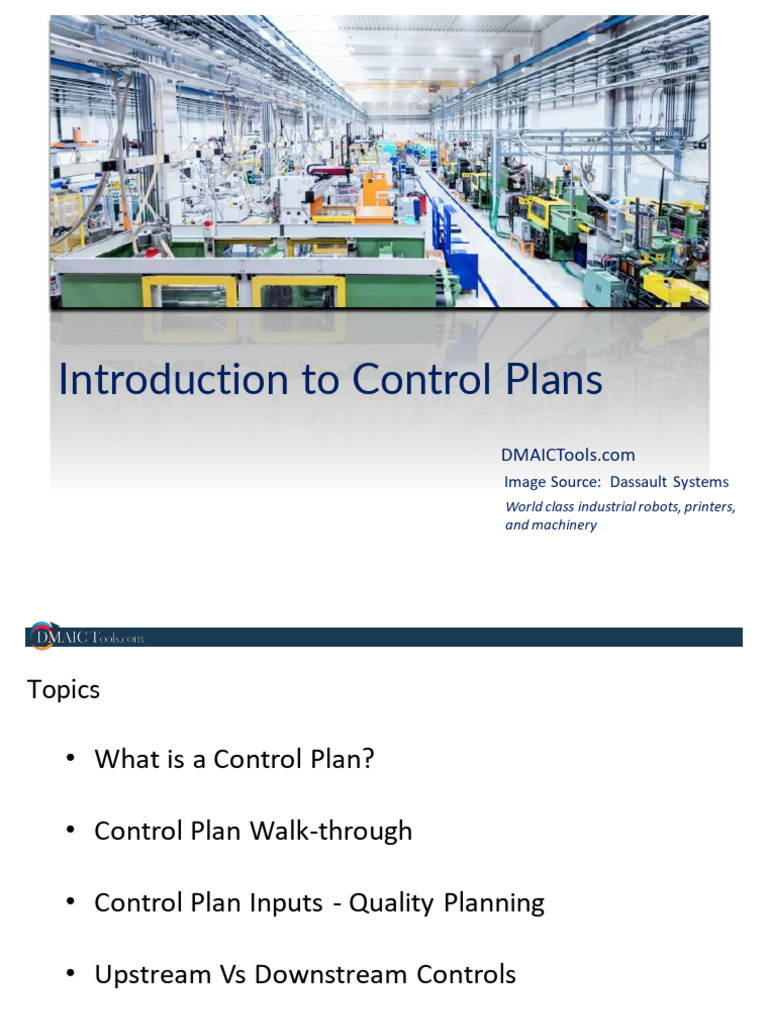 Control Plan | PDF | Secondary Sector Of The Economy | Engineering